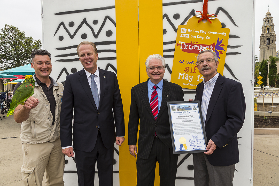 City of San Diego Honors San Diego Zoo Centennial – San Diego Zoo ...